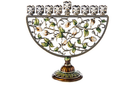 Copa Judaica. Menorahs
